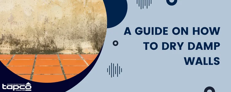 How to Dry Damp Walls - With Illustrations - A Helpful DIY Guide