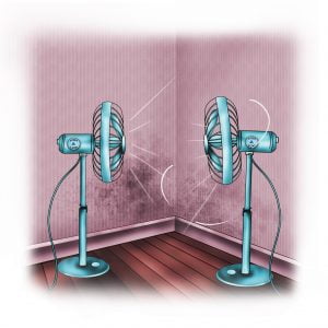 How to Dry Damp Walls - With Illustrations - A Helpful DIY Guide